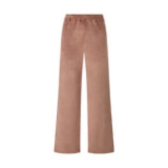SKIMS | Pants & Jumpsuits | Skims Tan Velour Tracksuit | Poshmark